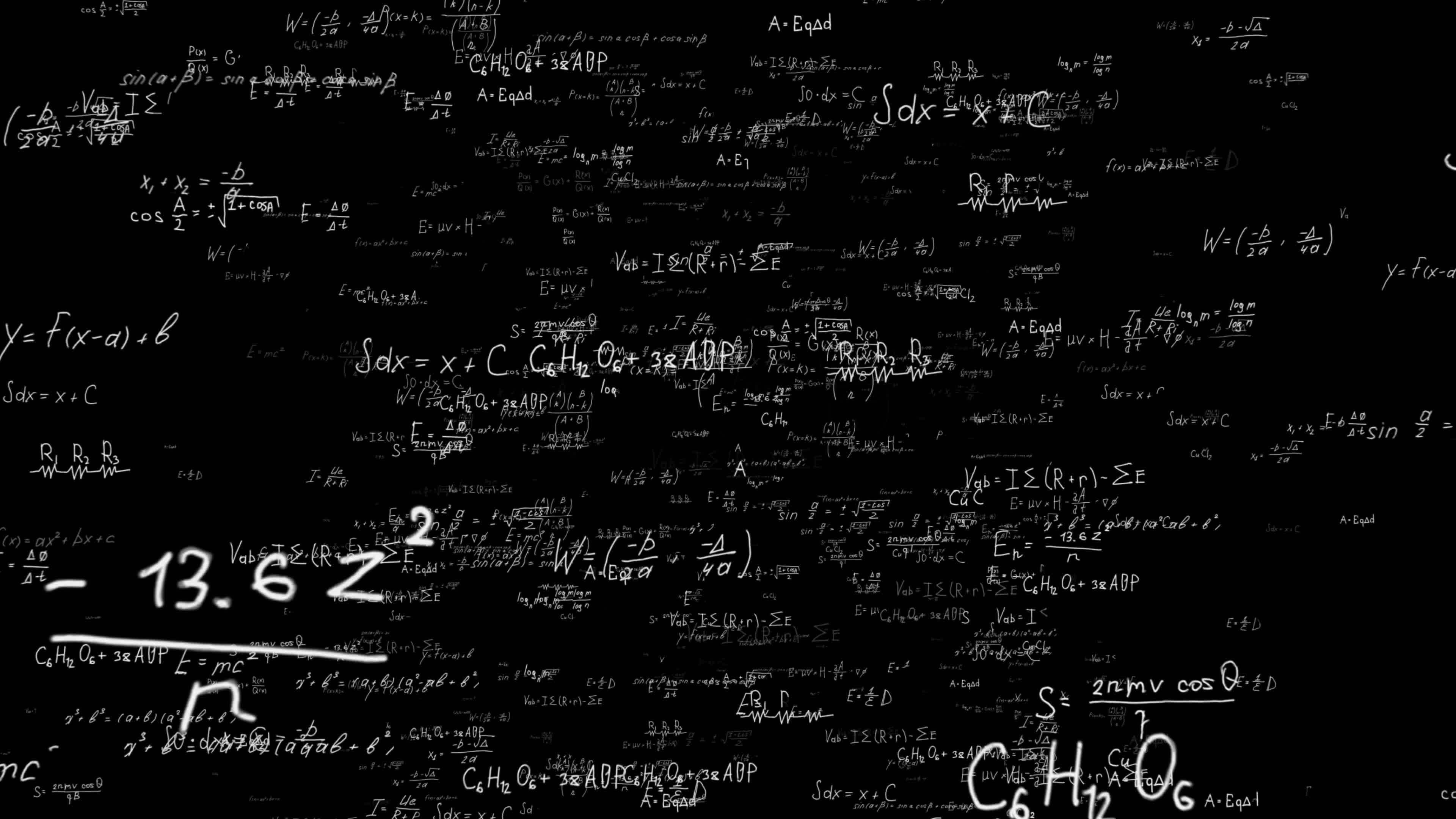 Maths Equations And Diagrams animation of an abstract science mathematics background 28189792 ...