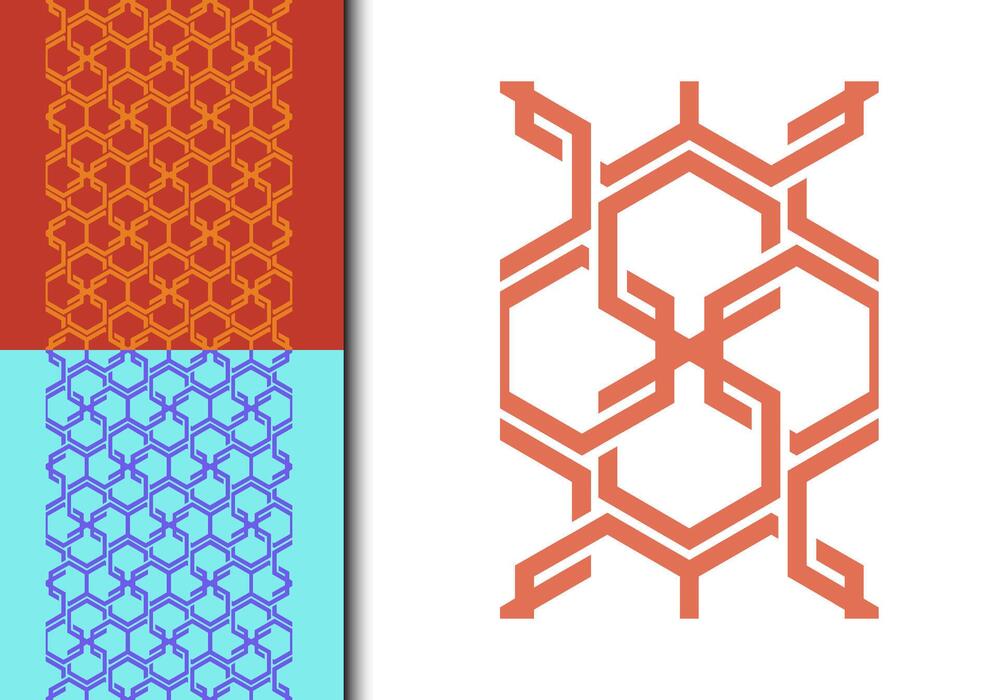 Hexa Pattern Vector Art, Icons, and Graphics for Free Download