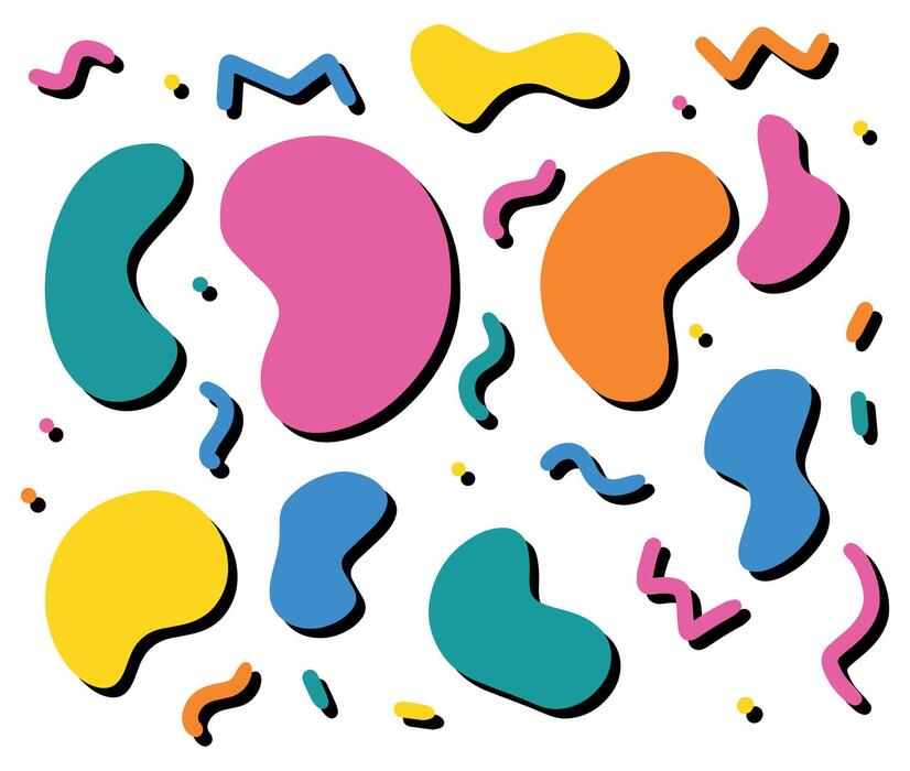 Random Shapes Background Vector Art, Icons, and Graphics for Free Download