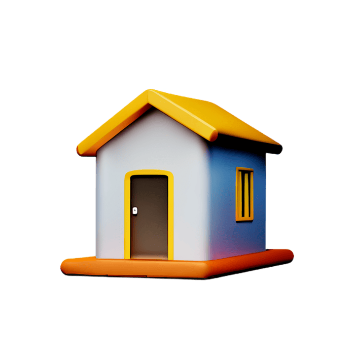 3d House Icon PNGs for Free Download