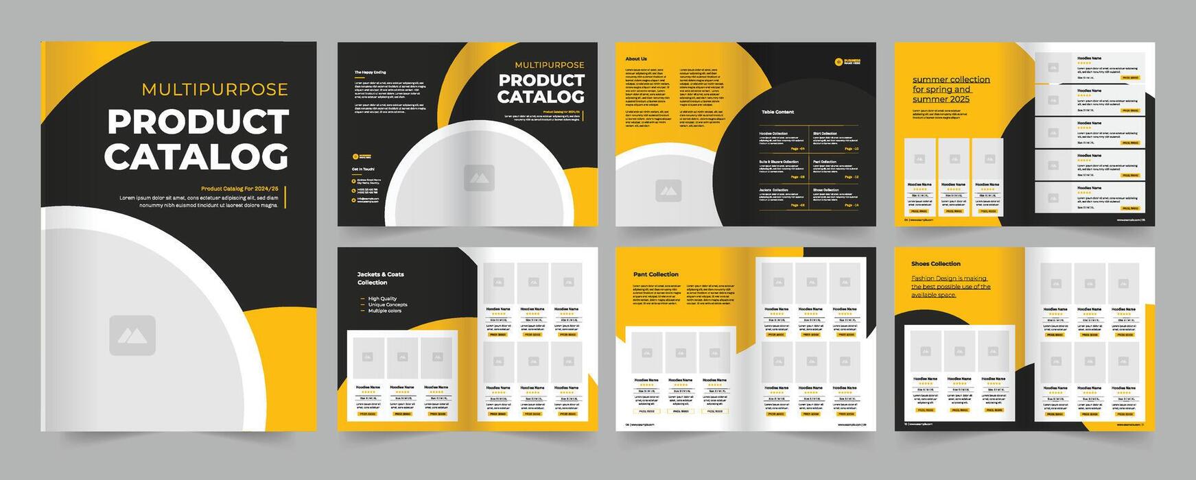 Product Catalog Template Vector Art, Icons, and Graphics for Free Download