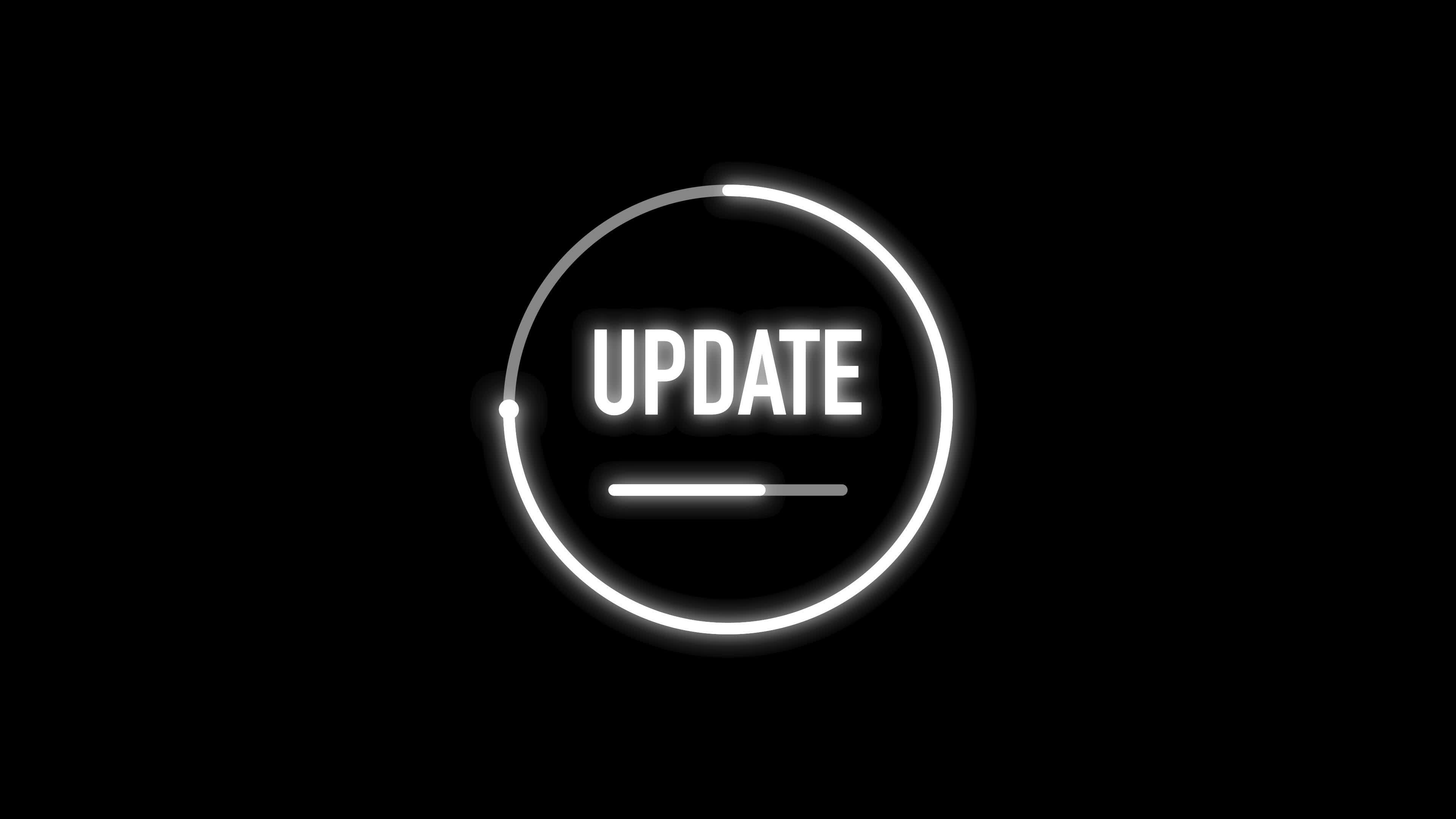 System Software Update And Upgrade Concept Loading Process Screen