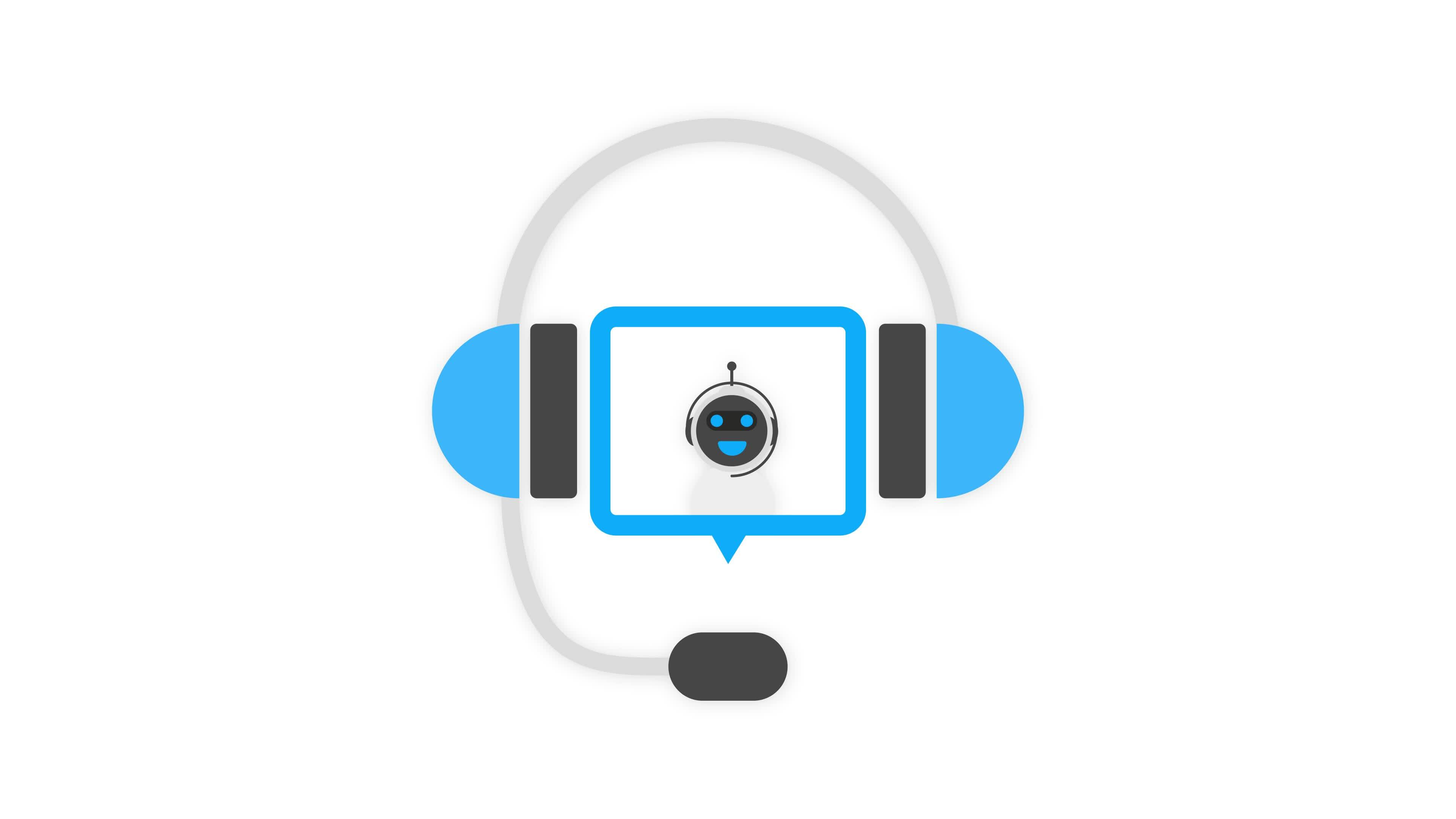 Chatbot Icon Concept Chat Bot Or Chatterbot Robot Virtual Assistance