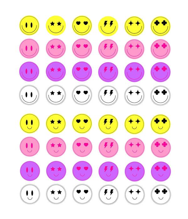 Emoticon Stickers Vector Art, Icons, and Graphics for Free Download