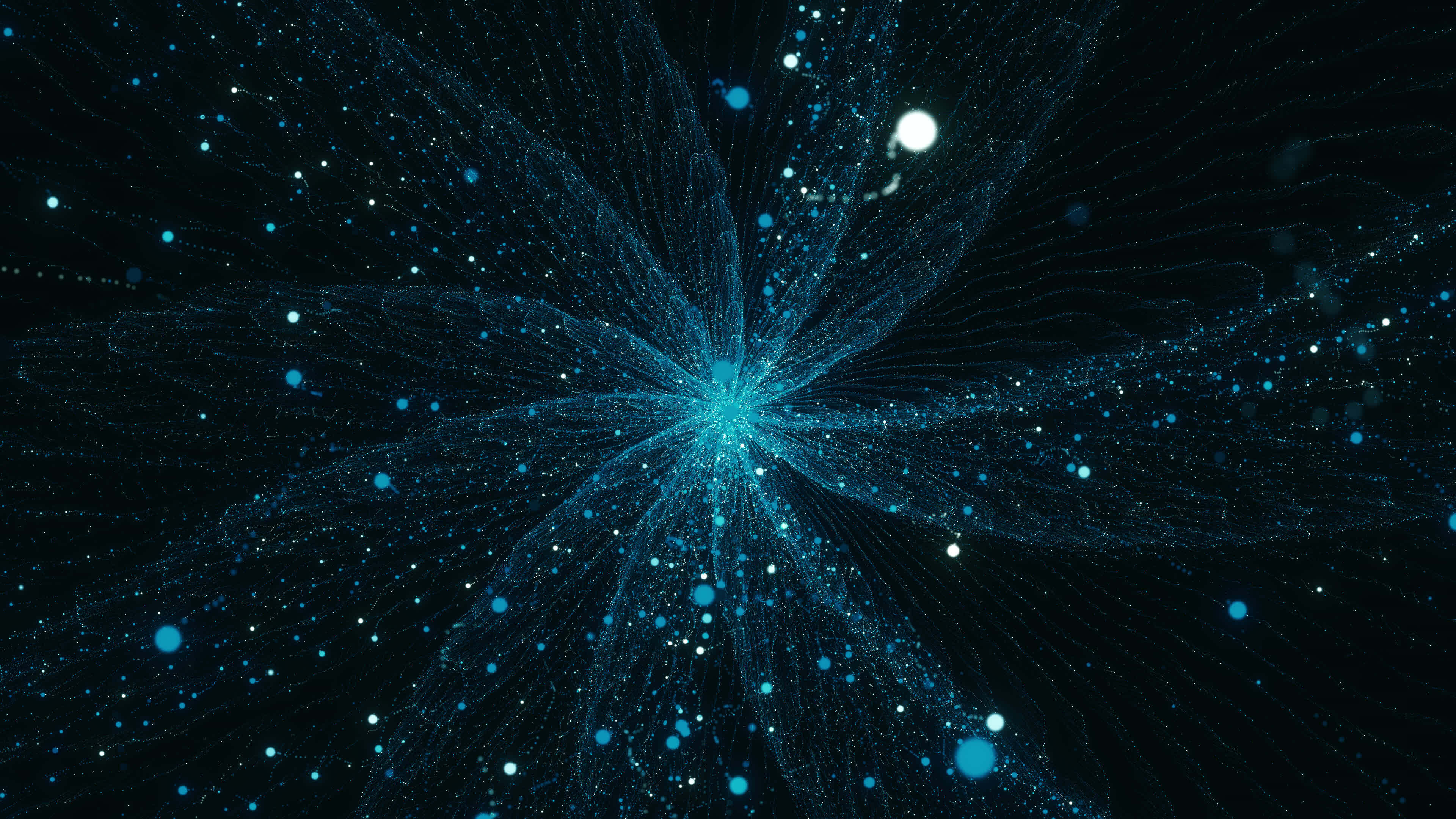 Particle Vortex Motion Background Abstract Shape Wave Of Particles