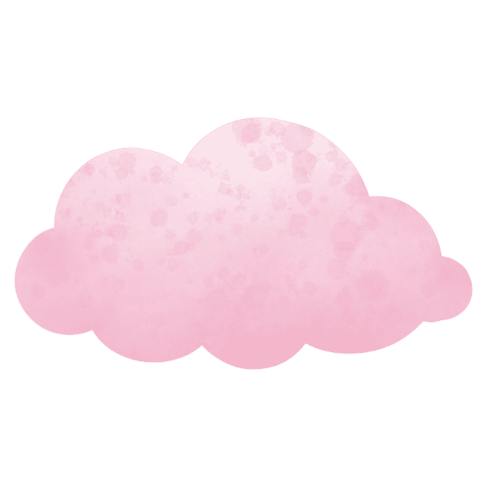 Pink Cloud Watercolor PNGs for Free Download