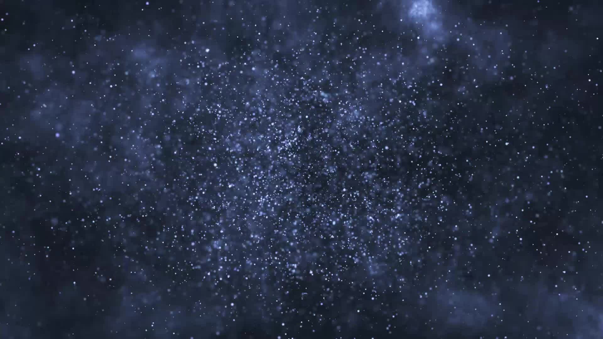 Blue Particles Simulation Effect Background 28341062 Stock Video At