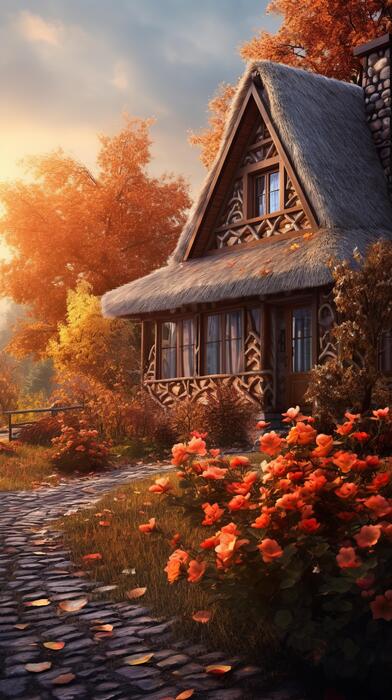 Cottage Background Stock Photos, Images and Backgrounds for Free Download