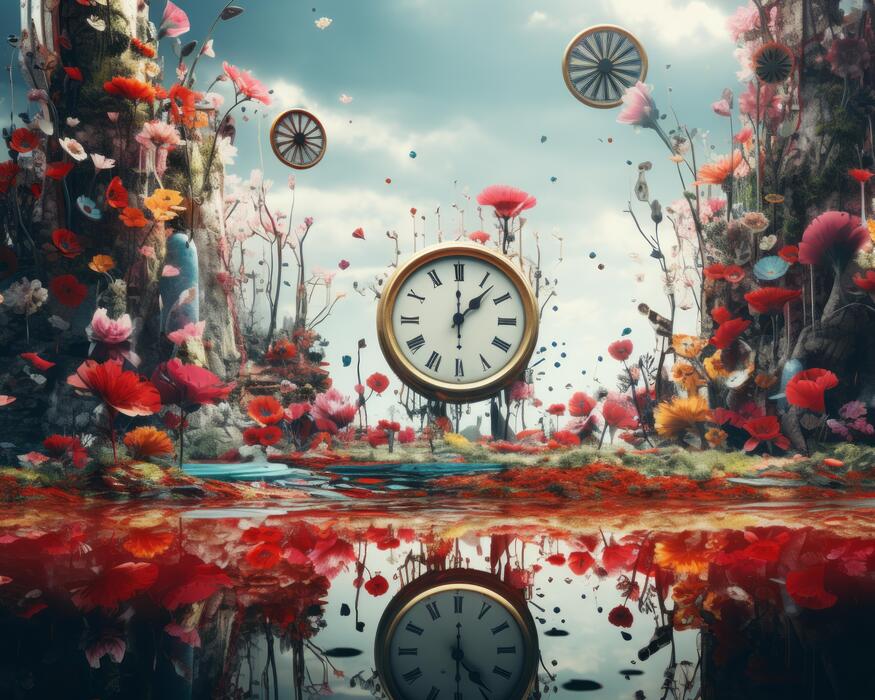 Alice In Wonderland Clock Stock Photos, Images and Backgrounds for Free ...
