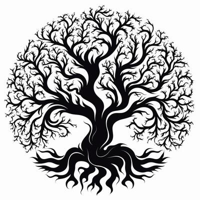 Tree Of Life Silhouette Stock Photos, Images and Backgrounds for Free ...