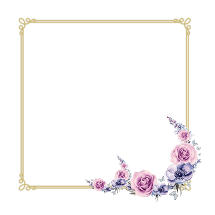 Simple Frame Border PNGs for Free Download