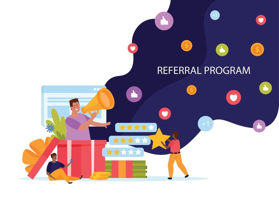 Referral Bonus Vector Art, Icons, and Graphics for Free Download