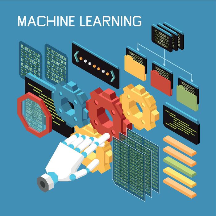 Machine Learning Vector Art, Icons, and Graphics for Free Download