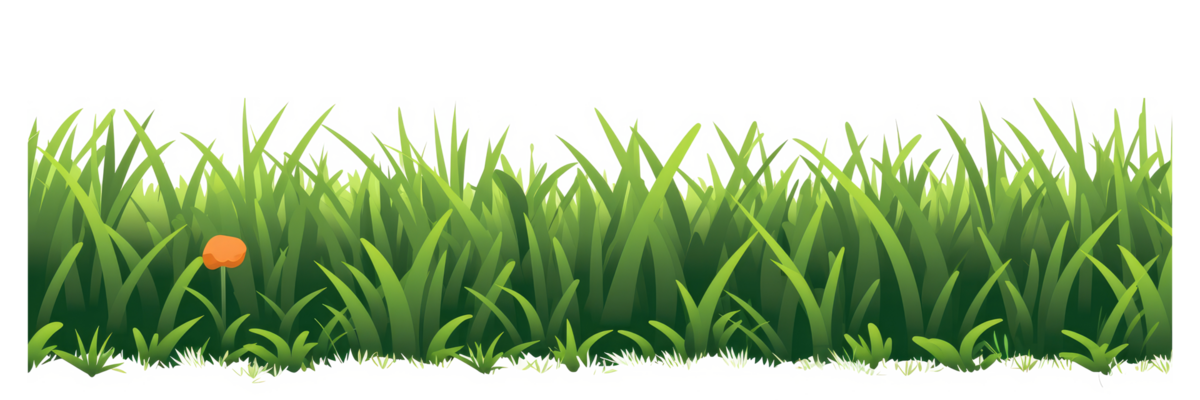 Green Grass Cartoon Banner Pngs For Free Download