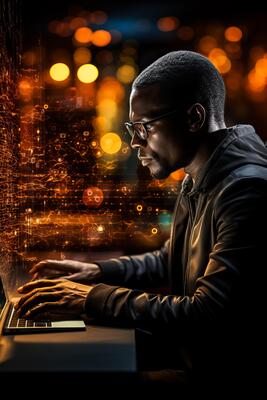 Man Coding Stock Photos, Images and Backgrounds for Free Download