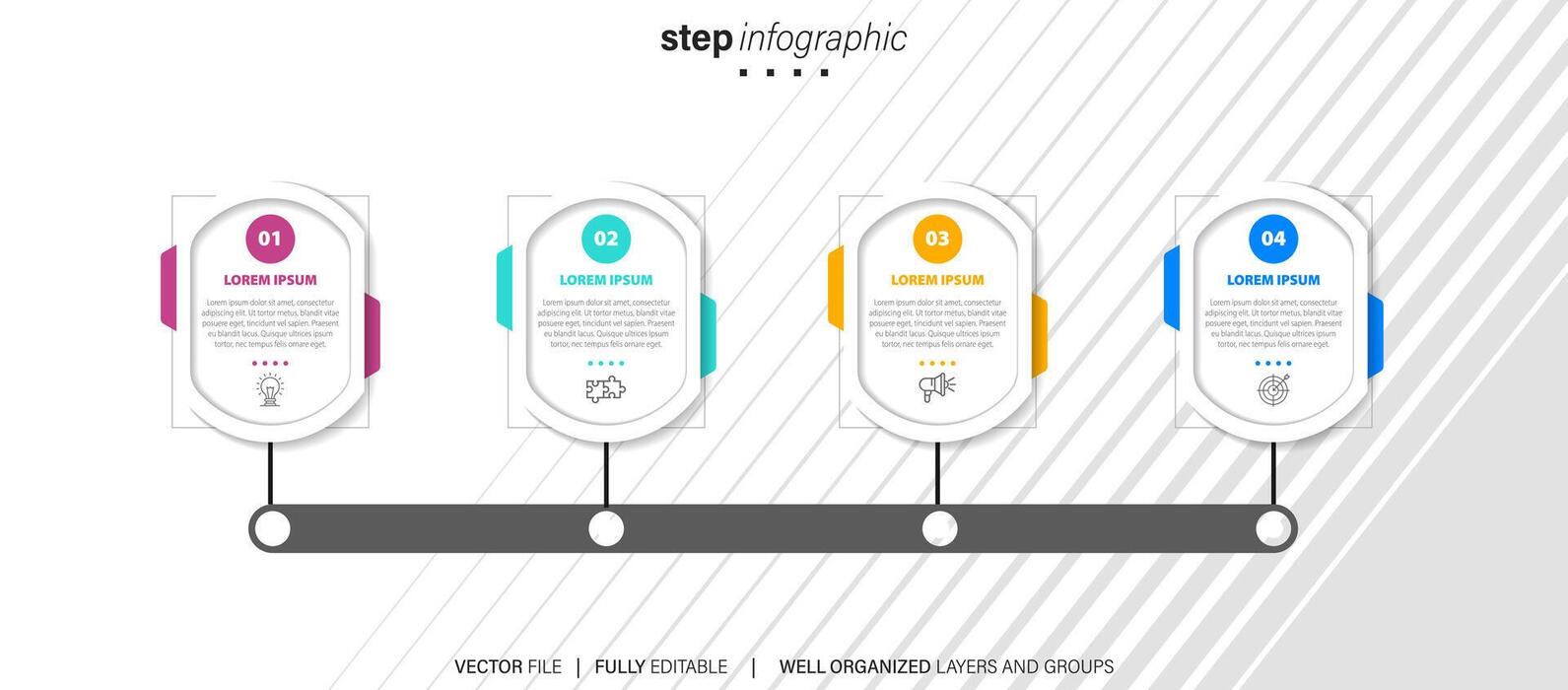 Two Infographic Vector Art, Icons, and Graphics for Free Download