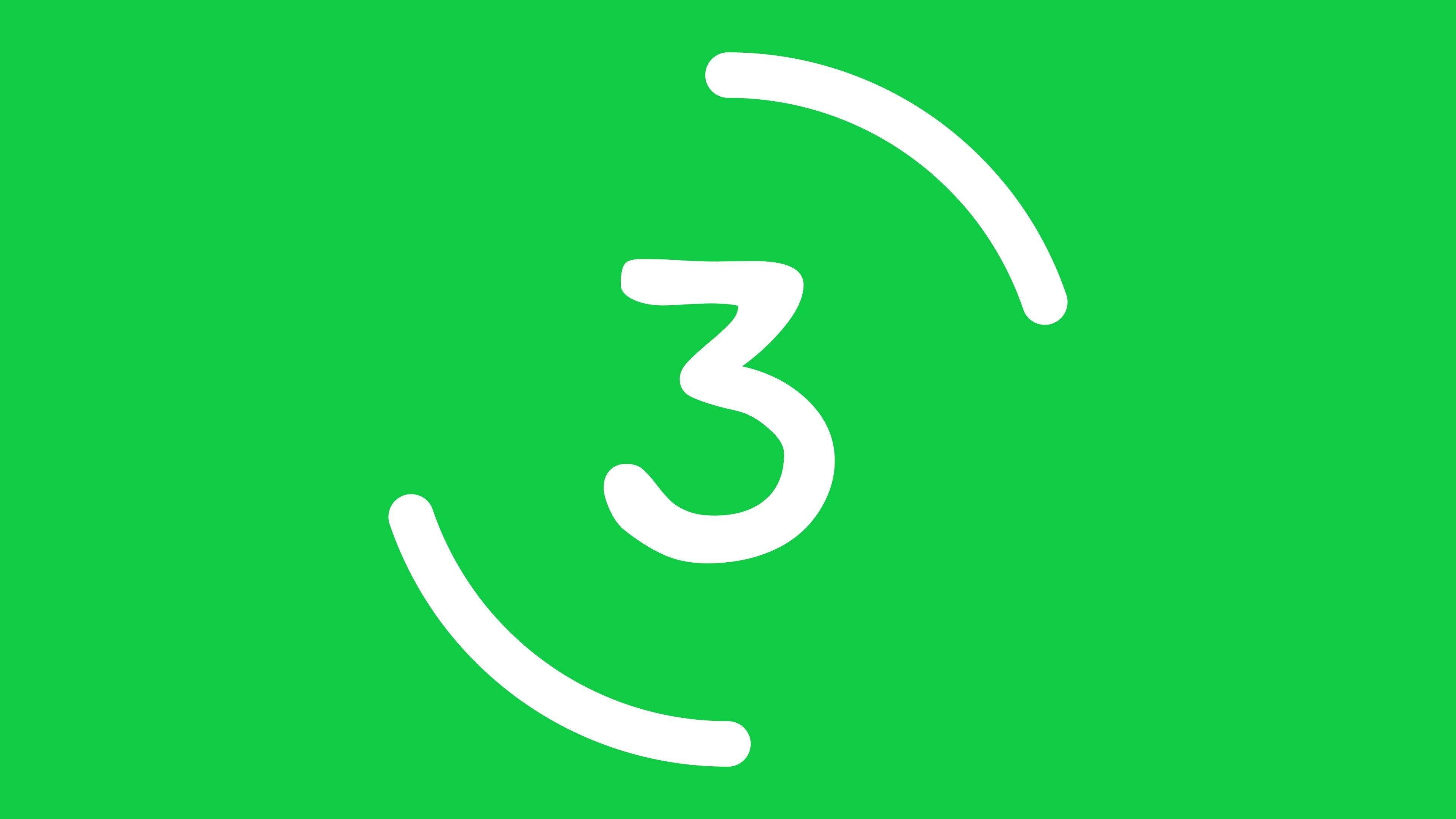 5 Seconds Countdown Timer With Fast Rotating Circle Animation In Green