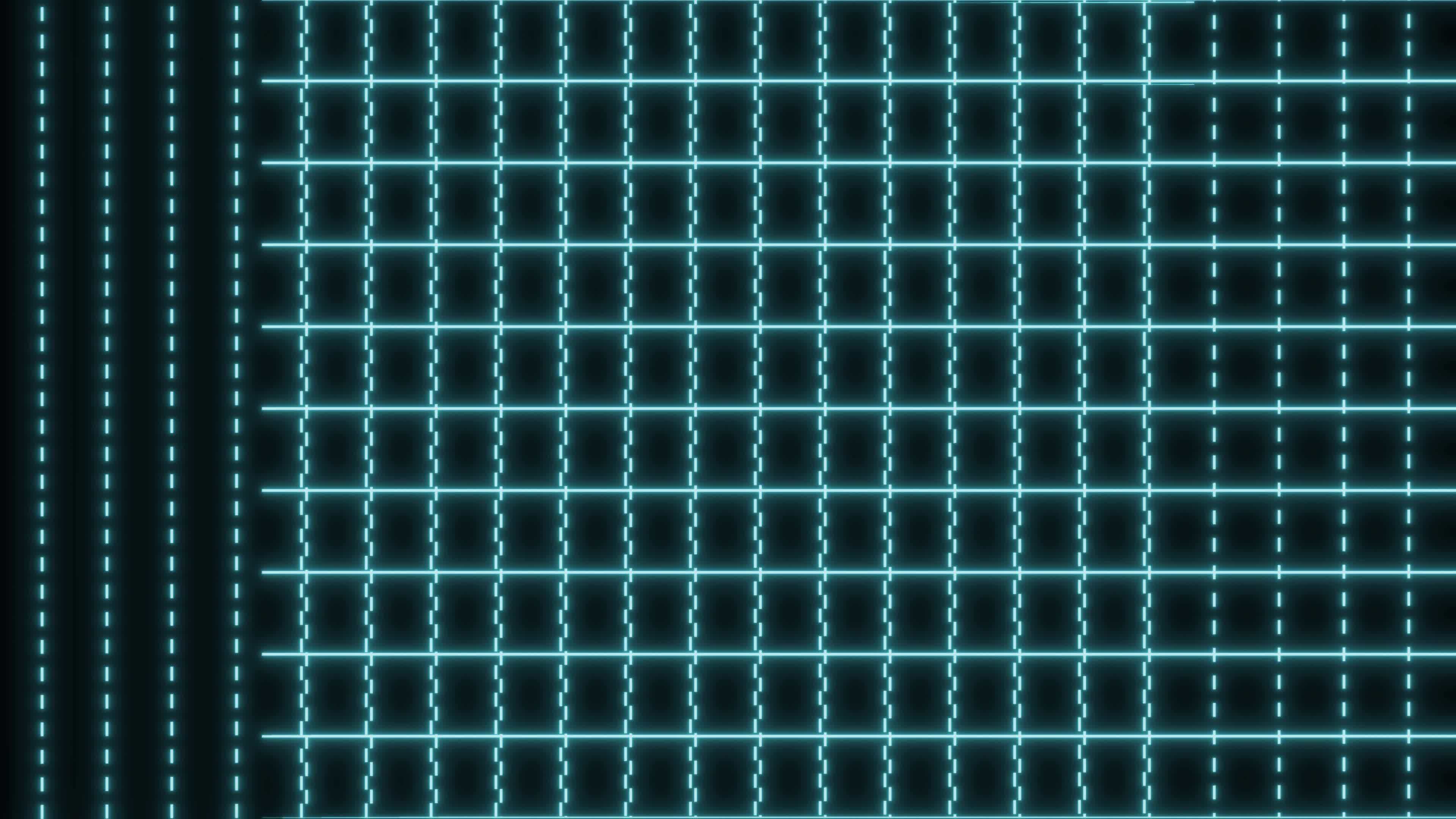 Futuristic High Tech Gird Animation Background Loop Animation Of Griddigital Grid Animation