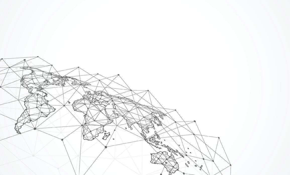 World Map Connection Vector Art Icons And Graphics For Free Download
