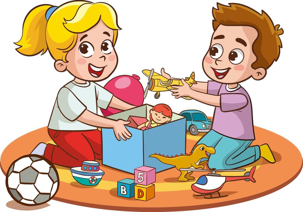 Page 2 | Kids Sharing Toys Vector Art, Icons, and Graphics for Free Download