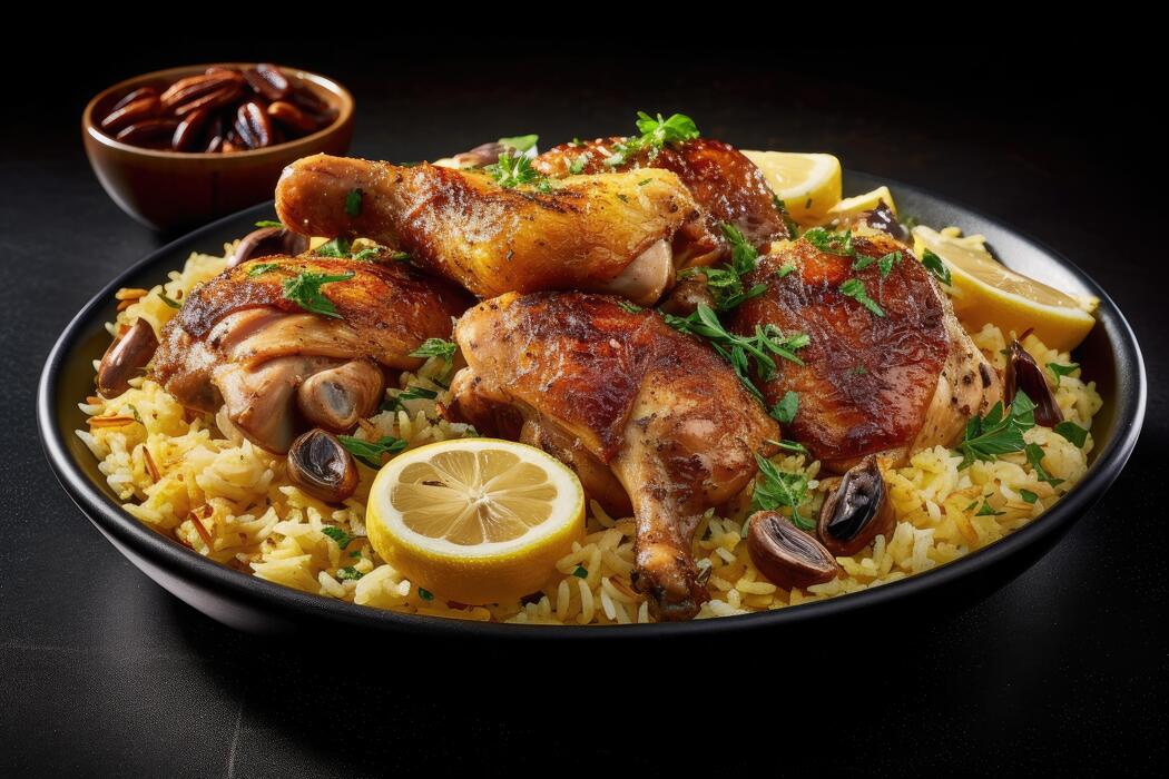 Chicken Mandi Arabic Food Stock Photos, Images and Backgrounds for Free ...
