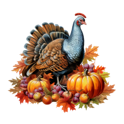 Thanksgiving Turkey PNGs for Free Download