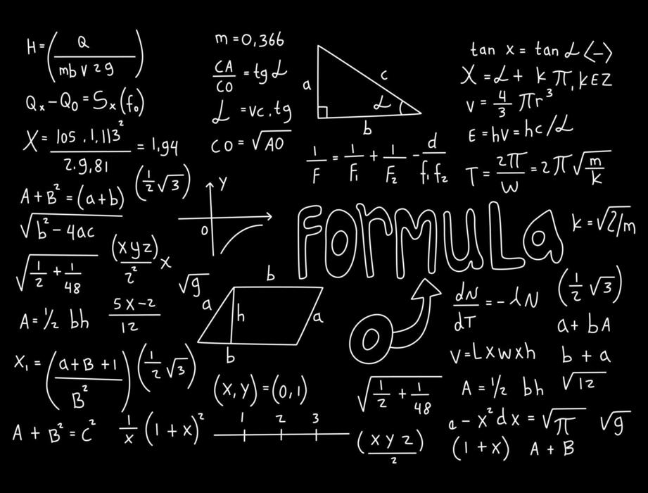 Formula Pattern Vector Art Icons And Graphics For Free Download