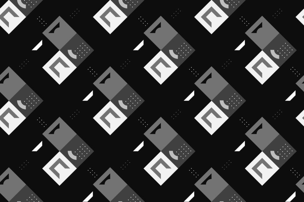 Simple Black And White Patterns Vector Art, Icons, and Graphics for ...
