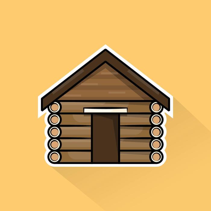 Page 2 | Log Cabin Vector Art, Icons, and Graphics for Free Download