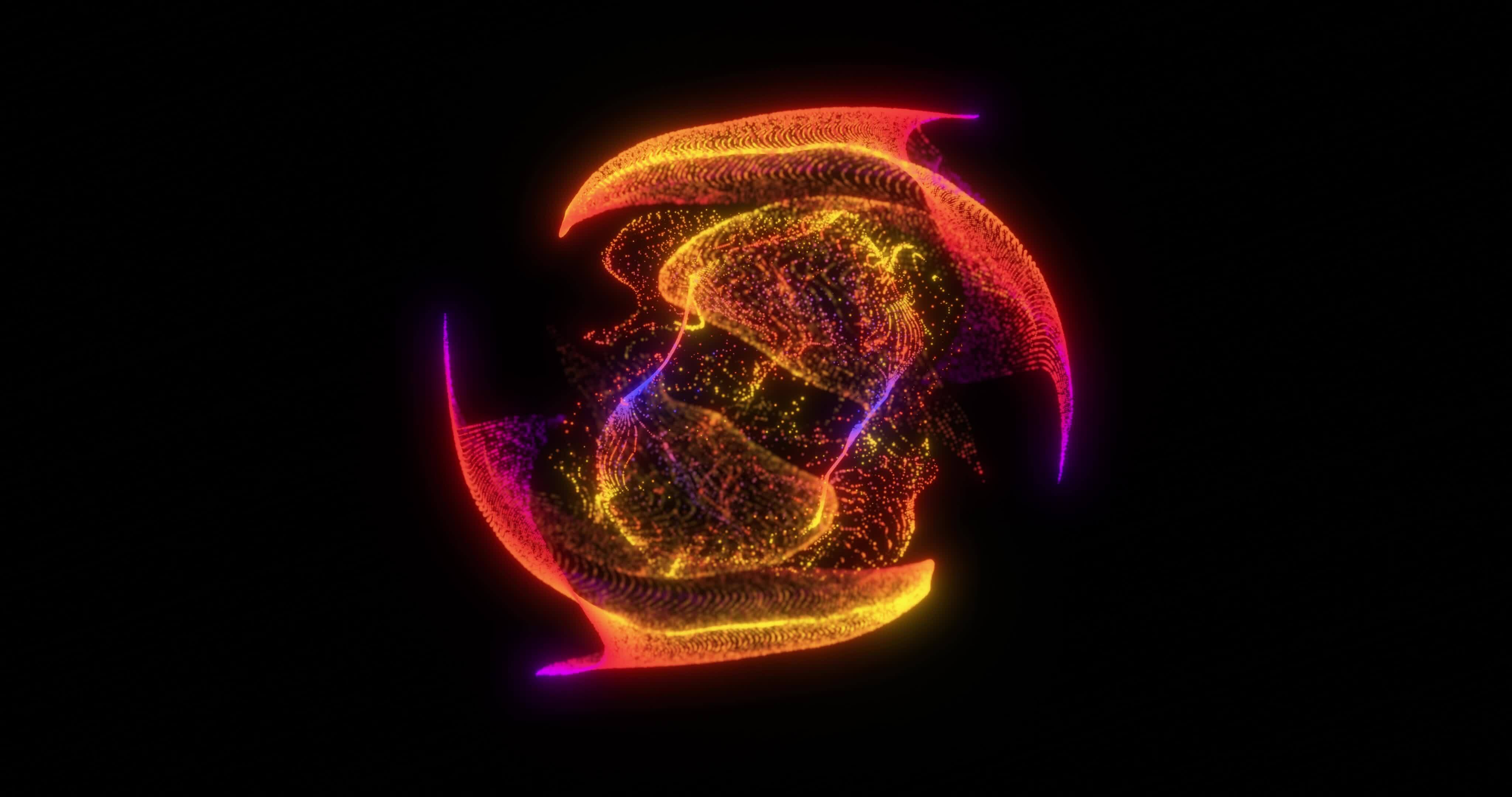 Animated Nebula Screensaver