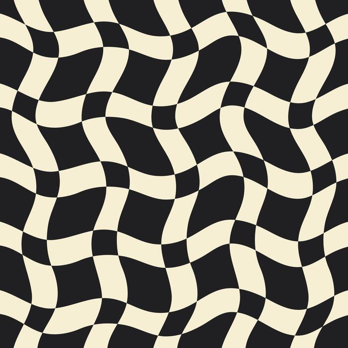 Wavy Checkered Pattern Vector Art, Icons, and Graphics for Free Download