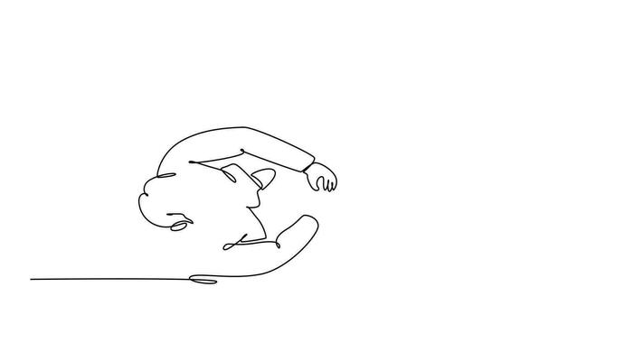 Line Animation Stock Video Footage for Free Download