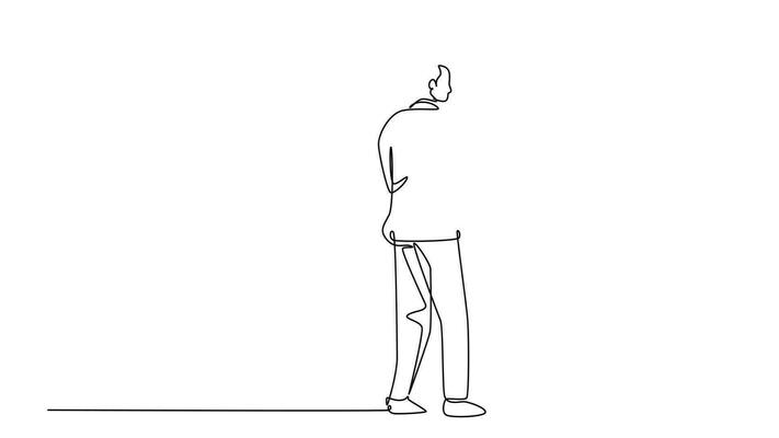 Man Walking Animation Stock Video Footage for Free Download