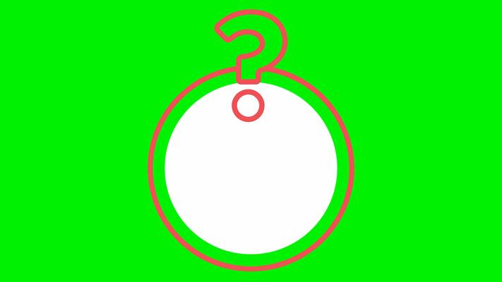 Green Screen Question Mark Stock Video Footage for Free Download