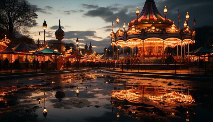 Watercolor Carousel Stock Photos, Images and Backgrounds for Free Download