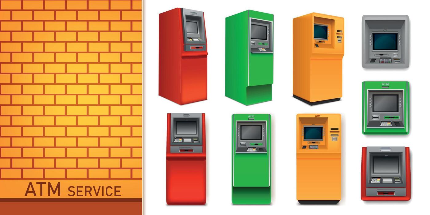 Atm Machine Vector Art, Icons, and Graphics for Free Download