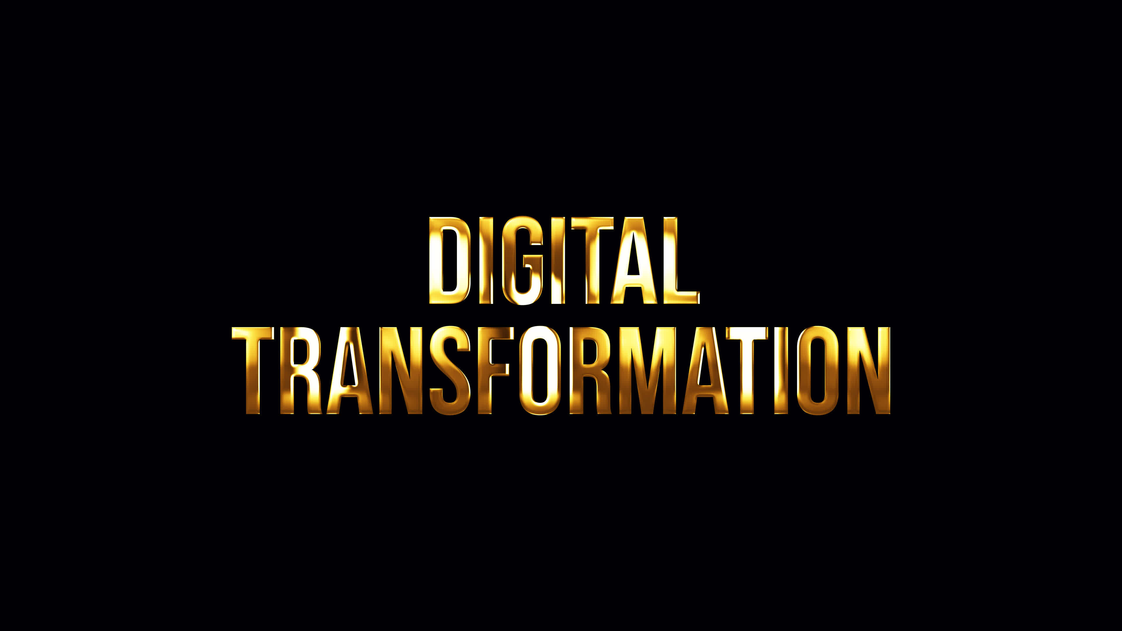 Loop Digital Transformation Gold Text Shine Loop Light Motion 28706898