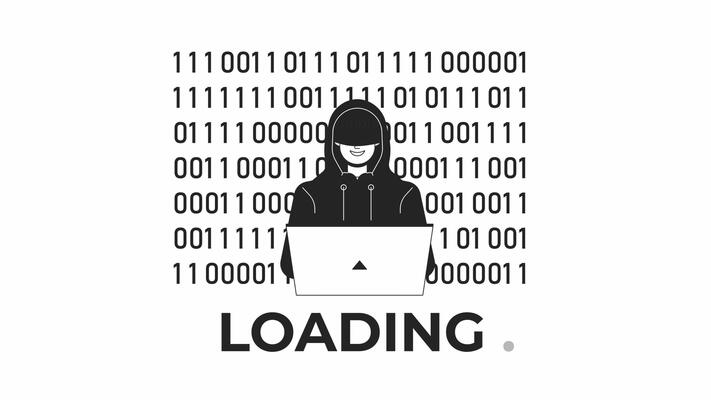 Hacker Cartoon Stock Video Footage for Free Download