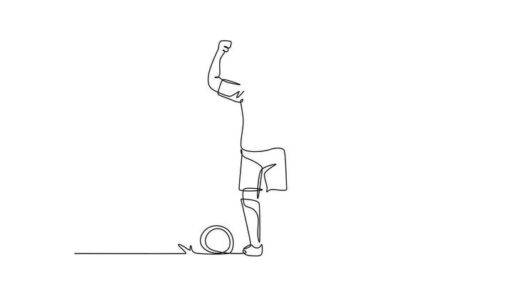 Man Walking Animation Stock Video Footage for Free Download