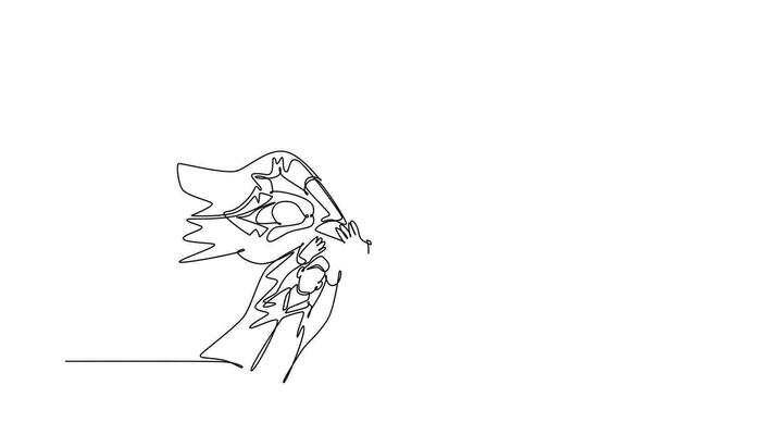 Line Drawing Animation Stock Video Footage for Free Download