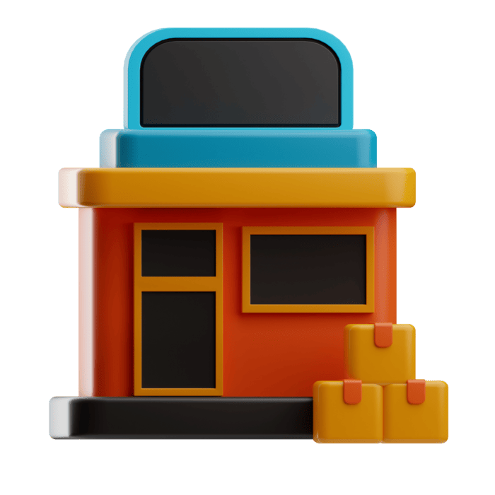 Retail 3d PNGs for Free Download