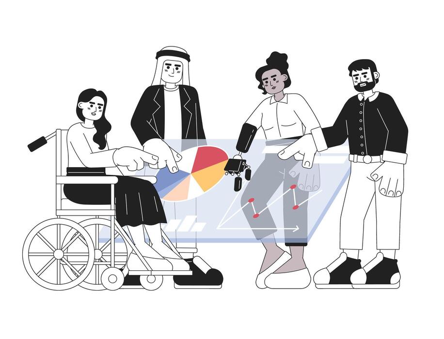 Disability Inclusion Vector Art Icons And Graphics For Free Download