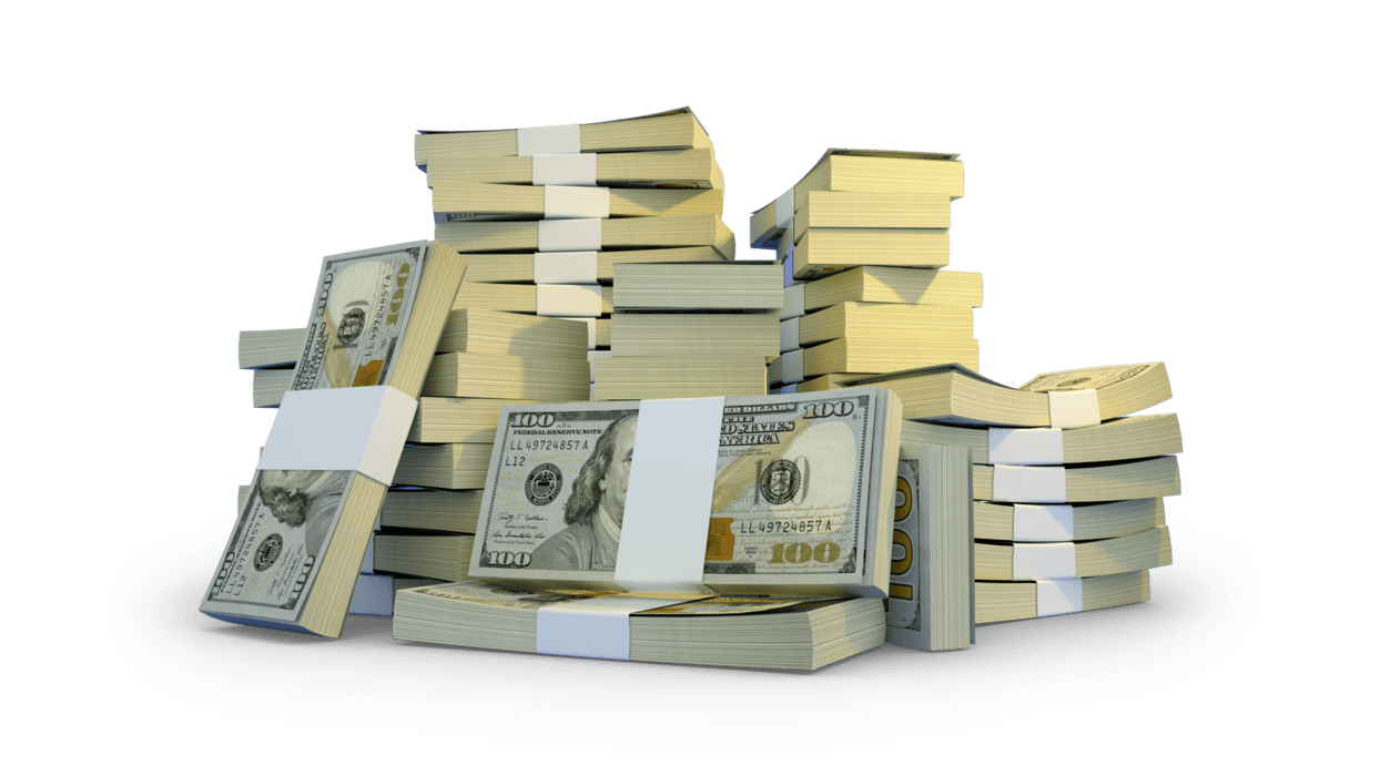 Money Bundle PNGs for Free Download