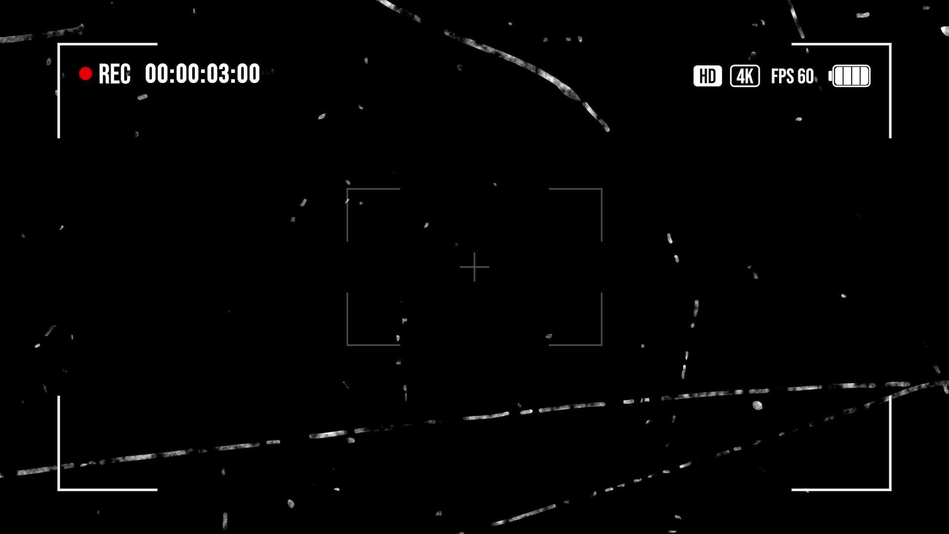 Camera Recording Screen Overlay Camera Recording Overlay On Black