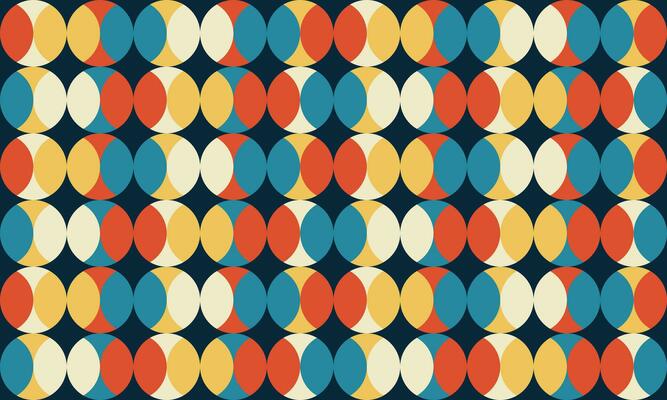 Retro Circle Pattern Vector Art Icons And Graphics For Free Download