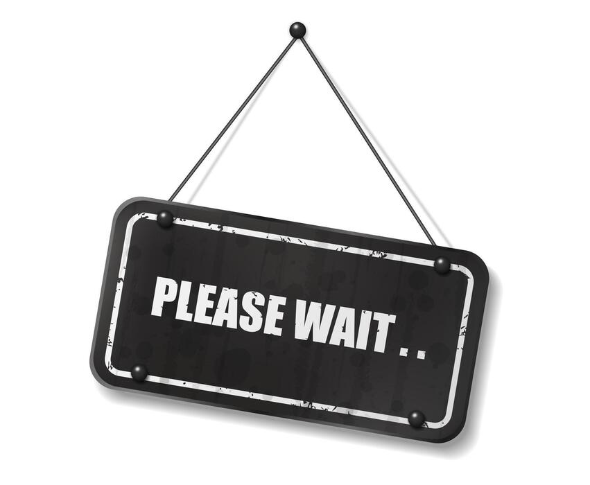 Please Wait Vector Art, Icons, and Graphics for Free Download