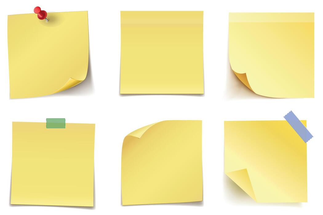 Post It Note Vector Art, Icons, and Graphics for Free Download
