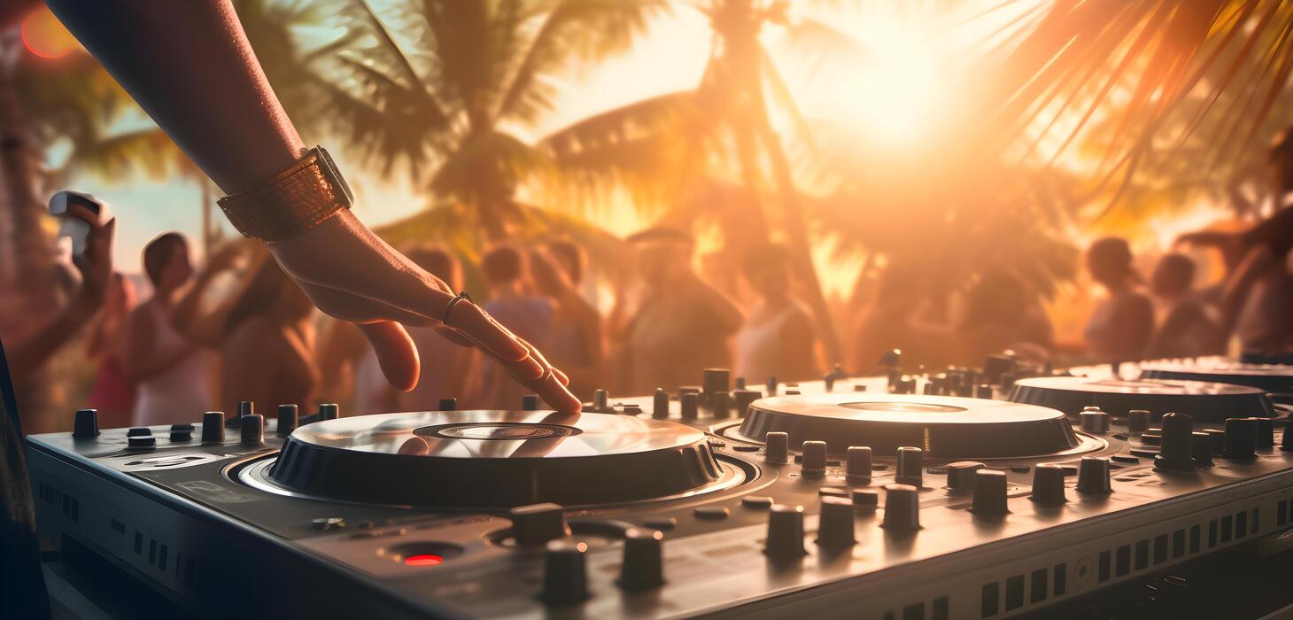 Dj Beach Stock Photos, Images and Backgrounds for Free Download