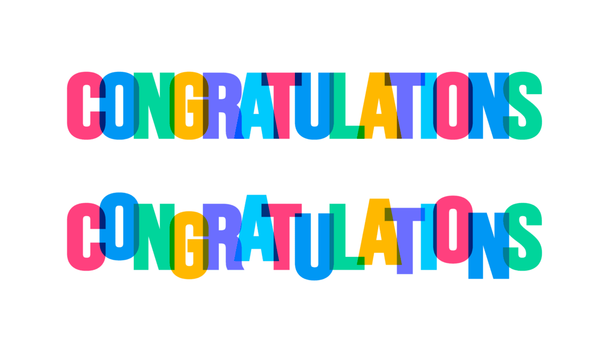 Congratulations Text PNGs for Free Download