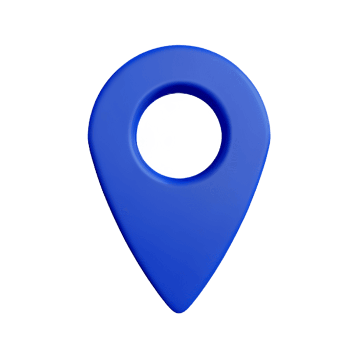 Location Icon Blue PNGs for Free Download